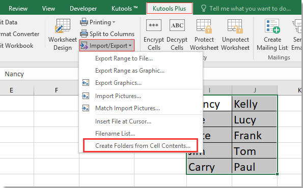 How To Quickly Create Folders Based On Cell Values In Excel 