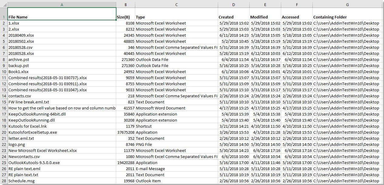 How To Quickly Create Folders Based On Cell Values In Excel 6445