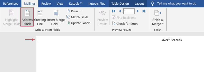How to print labels for mailing list from Excel