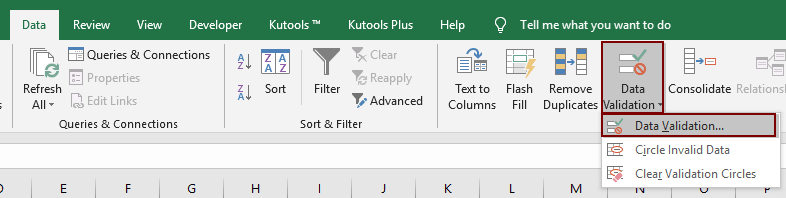 How To Apply Data Validation To Allow Numbers Only In Excel 