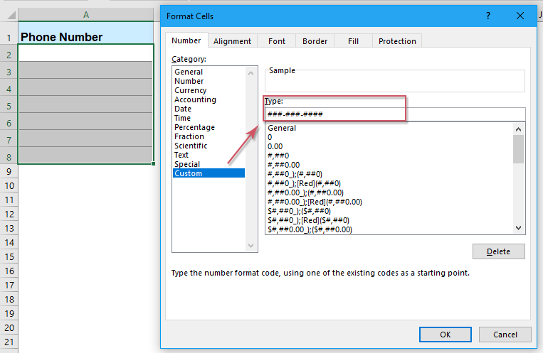 How To Apply Data Validation To Force Phone Number Format In Excel