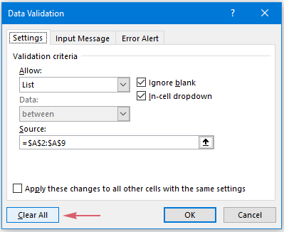 Excel data validation: add, use, copy and remove data validation in Excel