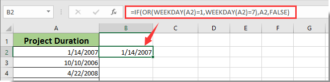 How To Determine If A Date Falls Between Two Dates Or On Weekend In Excel 