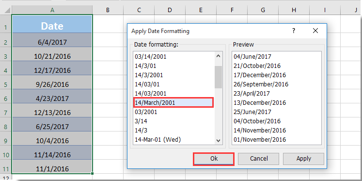 How to spell out month of date in Excel?