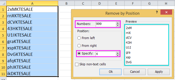How To Delete String After nth Character In Excel 