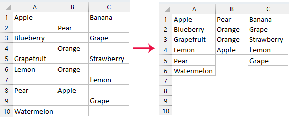 Easily remove blank cells in Excel – Full tutorial