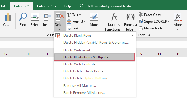 How To Delete All Pictures Or Other Objects In Excel Easily 