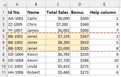 How to remove rows based on cell value in Excel?