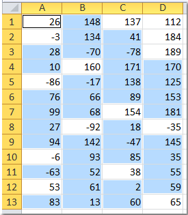 How to quickly deselect cells from selected ranges in Excel?