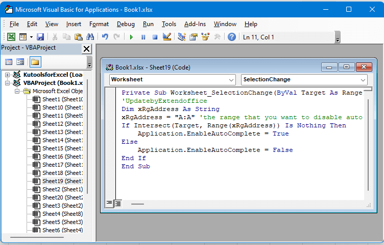 Excel excel
