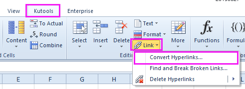 How to prevent/disable automatic hyperlinks in Excel?