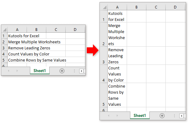 How to display all contents of a cell in Excel?