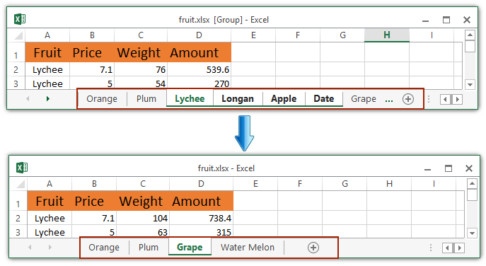 Technology How To Display Or Hide Sheet Tabs And Sheet Tab Bar In Excel 