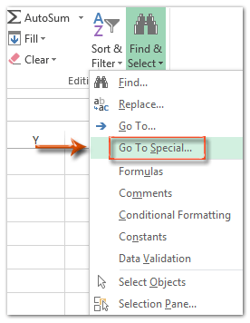 How to enter/display text or message if cells are blank in Excel?