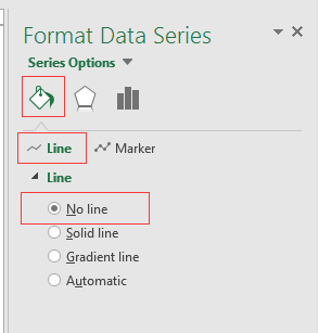 How to display text labels in the X-axis of scatter chart in Excel?