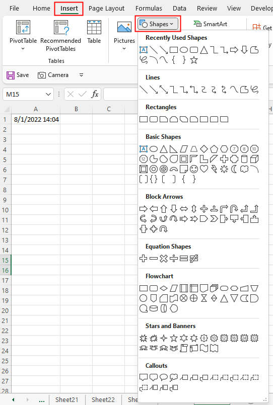 Excel Display Cell Value In A Graph Object Shape Textbox Picture 8992