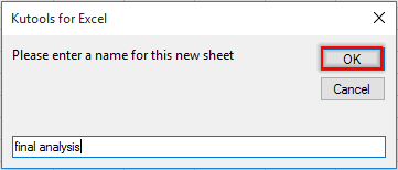 How to add new sheet with specific name in Excel?