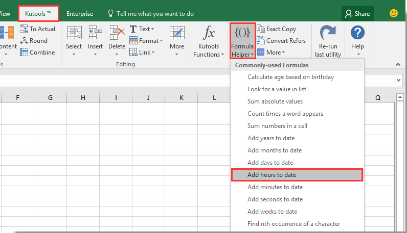 How to add time with hours/minutes/seconds increments in Excel?