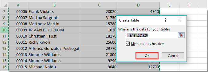 How to apply color banded rows or columns in Excel?