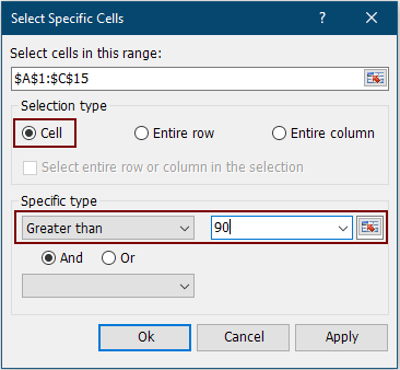 How to make cells bold if greater than certain number in Excel?