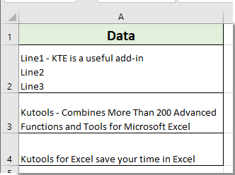 How to bold only the first line or first word in cell in Excel?