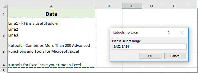 How to bold only the first line or first word in cell in Excel?