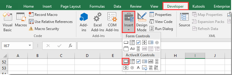  How To Insert A Blank New Row Automatically By Command Button In Excel 