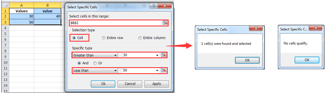 How To Check If A Cell Value Is Between Two Values In Excel 
