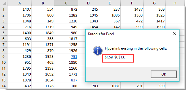 How to check if hyperlink exists in a worksheet in Excel?