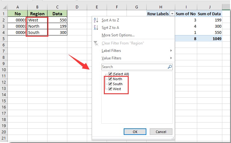 How to clear filter cache (old items) from Pivot Table in Excel?