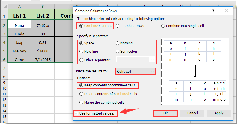 how-to-combine-cells-and-keep-the-cell-formatting-in-excel