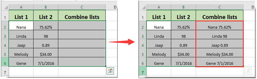How To Combine Cells And Keep The Cell Formatting In Excel