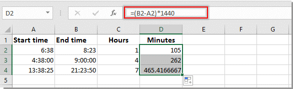 How To Convert Time Difference Between Two Times To Number hours 