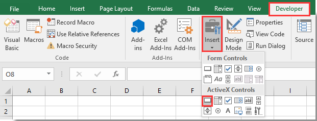 How To Copy Combo Box Value To Active Cell In Excel