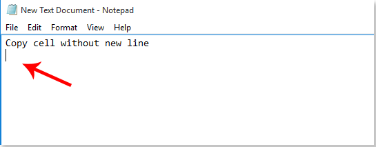 how-to-copy-cell-without-new-line-break-in-excel