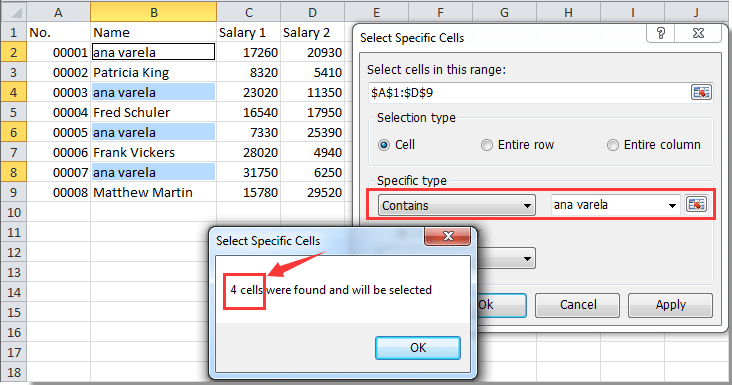 How To Count Number Of Cells With Text Or Number In Excel 
