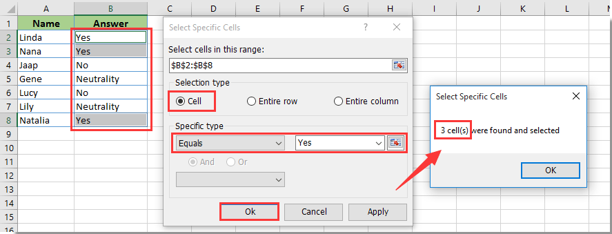 How To Count Number Of Yes Or No Answer In Excel 