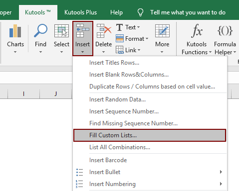 How to create alphabetical series list in Excel?