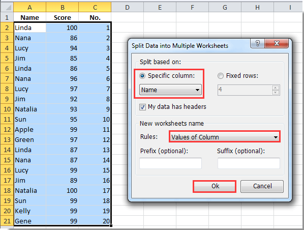 How To Create New Sheets For Each Row In Excel 