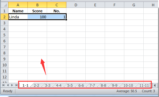 How to create new sheets for each row in Excel?