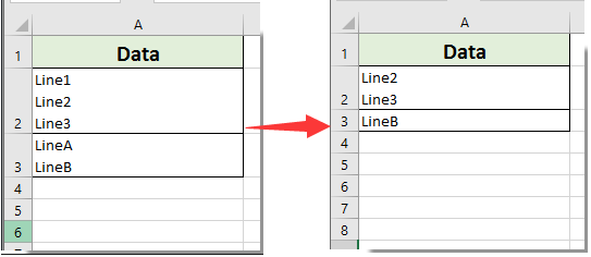 How To Delete All Blank Lines Or Only The First Line In Cell In Excel 