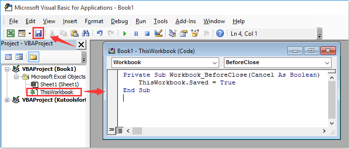 How To Disable Or Do Not Allow Save Save As Options In Excel 