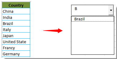 The ultimate guide to searchable drop-down list in Excel