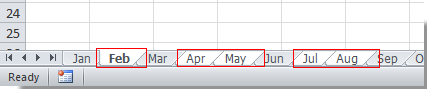 How to enter same data in multiple worksheets at once in Excel?