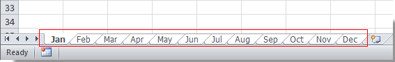 How to enter same data in multiple worksheets at once in Excel?