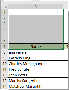 How to extend selection to the end of column or entire row in Excel?
