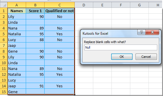 How To Find And Replace All Blank Cells With Certain Number Or Text In Excel 