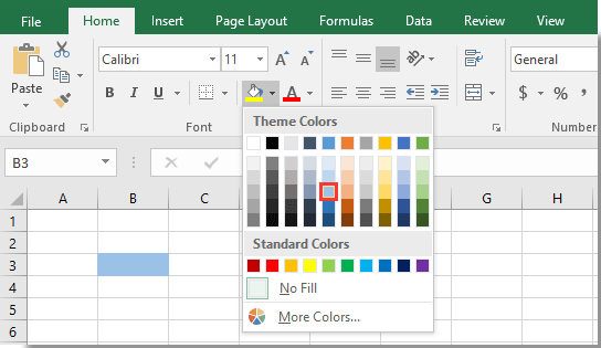 How to format cell to look like a 3D button in Excel?