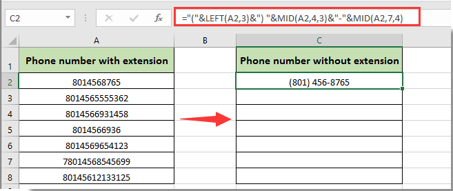 How To Write Telephone Numbers With Extensions