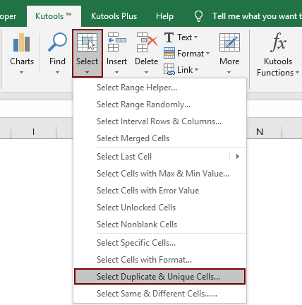 How to hide duplicate records in columns in Excel?